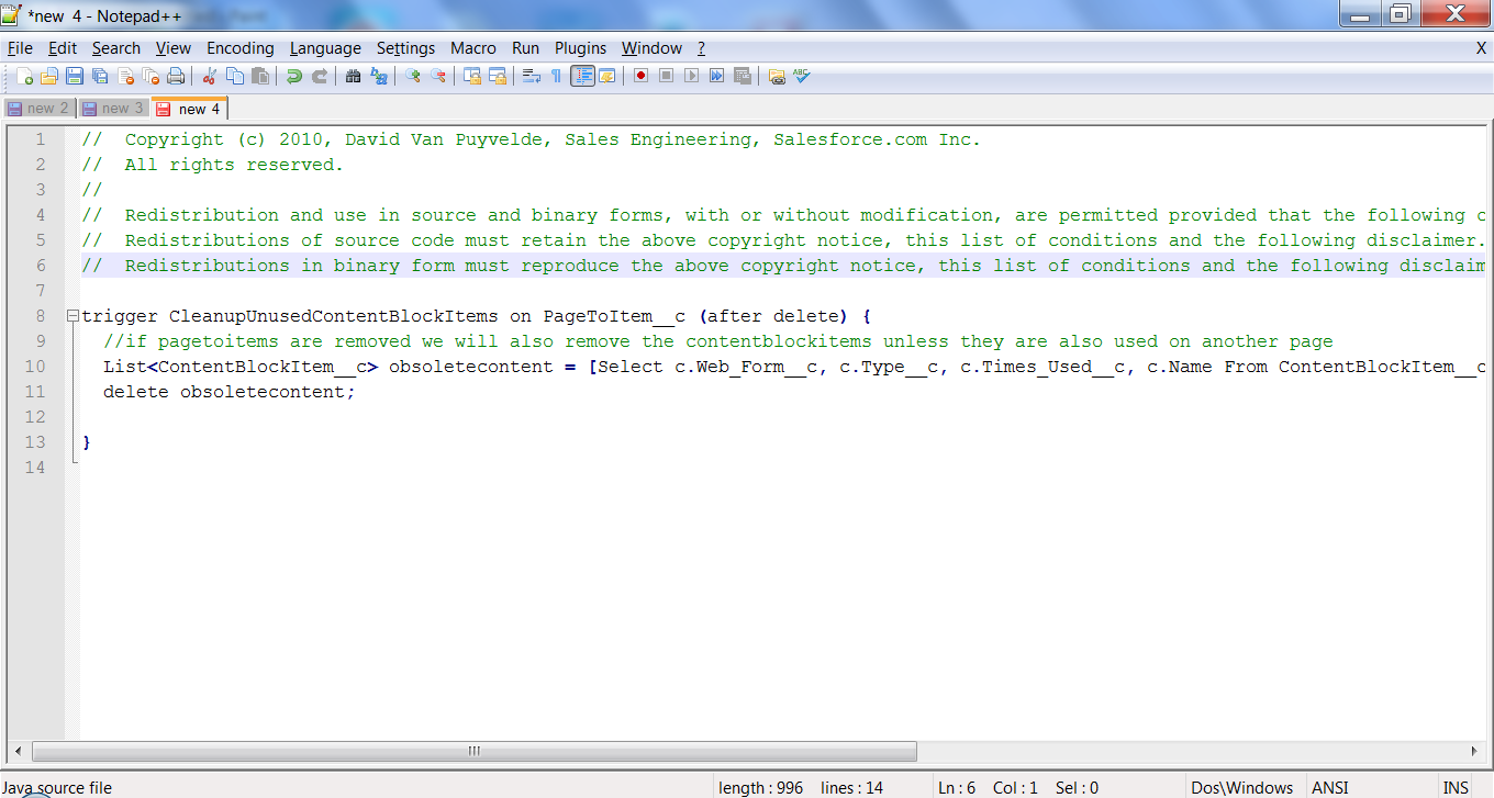 Apex And Visualforce Syntax Highlighting In Notepad