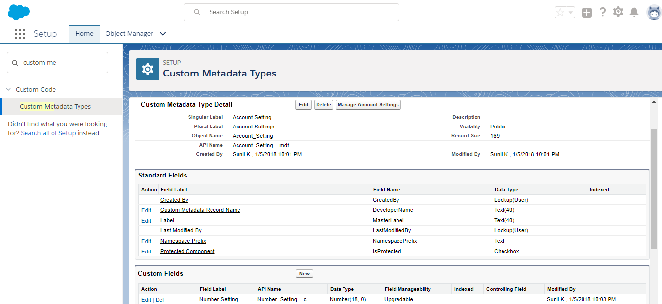 Cordelia Place Affiches Salesforce Custom Settings Vs Custom Metadata
