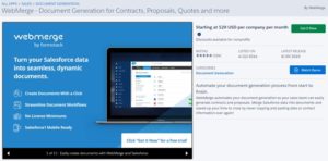 Document Merge for Salesforce CRM using WebMerge