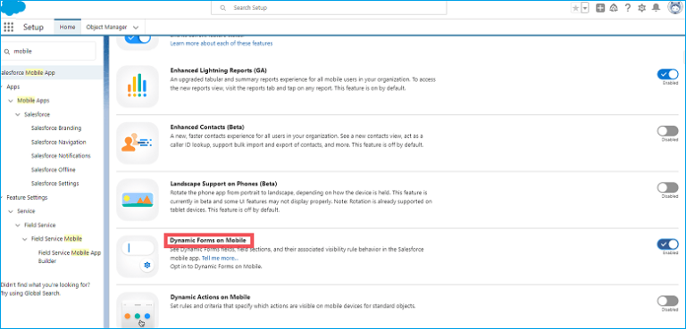 How to use Salesforce Dynamic Forms